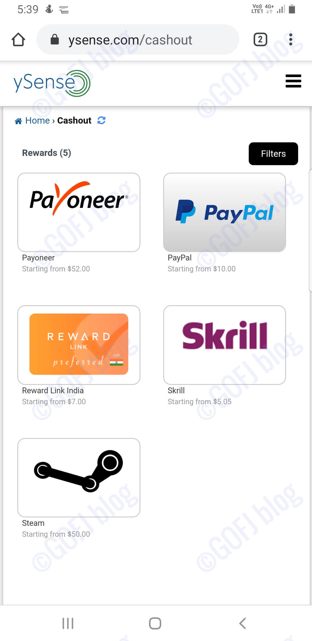 Ysense Mobile App - 5 Reasons Why You Should Work On Mobile